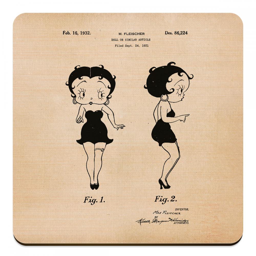Betty Boop 1932 - Novelty Coasters — Fresh Prints of CT